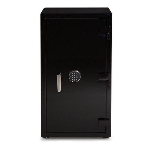 ATLAS 12-Piece Onyx Winder Safe by WOLF: Premium Watch Storage