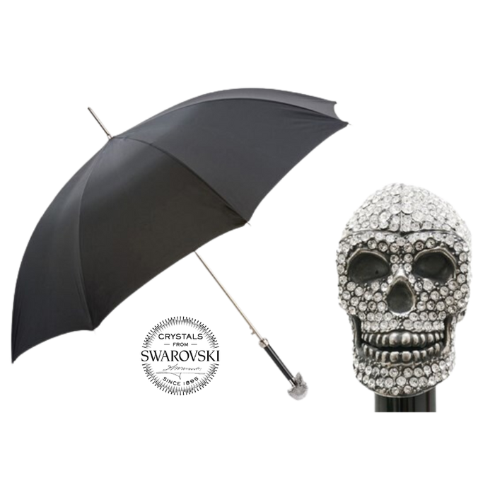 Luxury Swarovski® Skull Umbrella - Wonders of Luxury