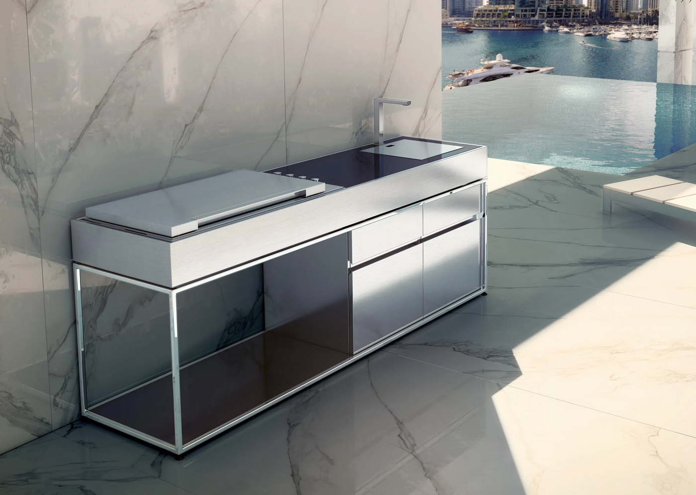 Outdoor kitchen Cocoa Gas - Wonders of Luxury